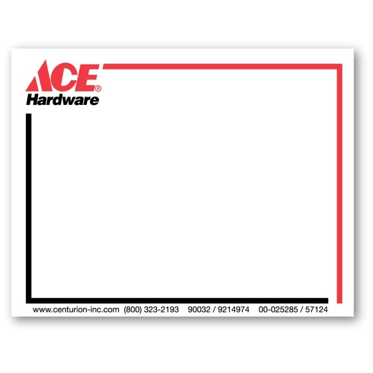 Ace Indoor Signs – Centurion Store Supplies