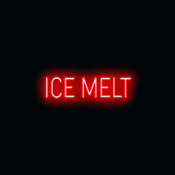 "ICE MELT" LED Sign | like Neon | Centurion Store Supplies