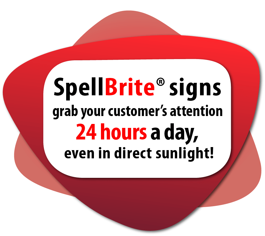 SpellBrite Custom Sign Kits – Centurion Store Supplies