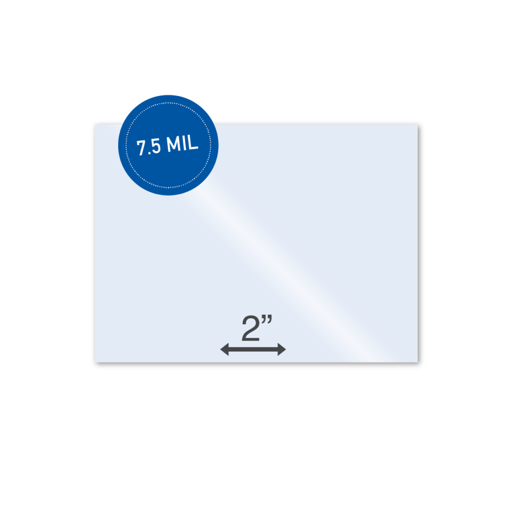 Price Channel Chips 2" x 1-1/4" - 7.5 mil | Centurion Store Supplies