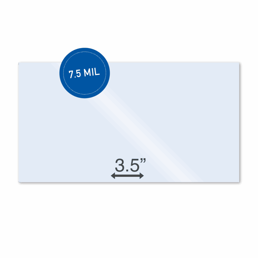 Price Channel Chips 3.5" x 1-1/4" 7.5 mil | Centurion Store Supplies