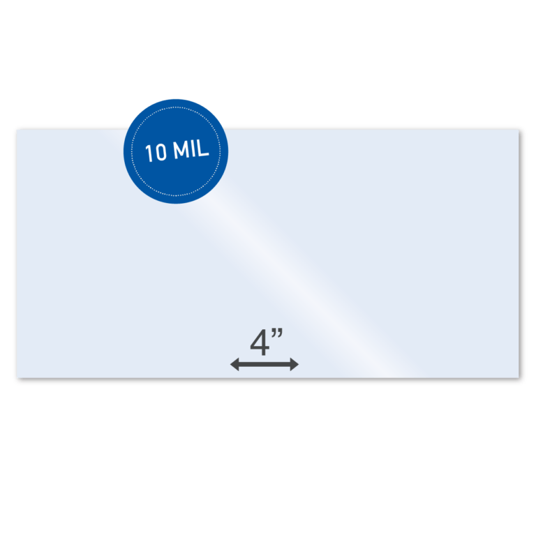 Price Channel Chips 4" x 1-1/4" - 10 mil | Centurion Store Supplies
