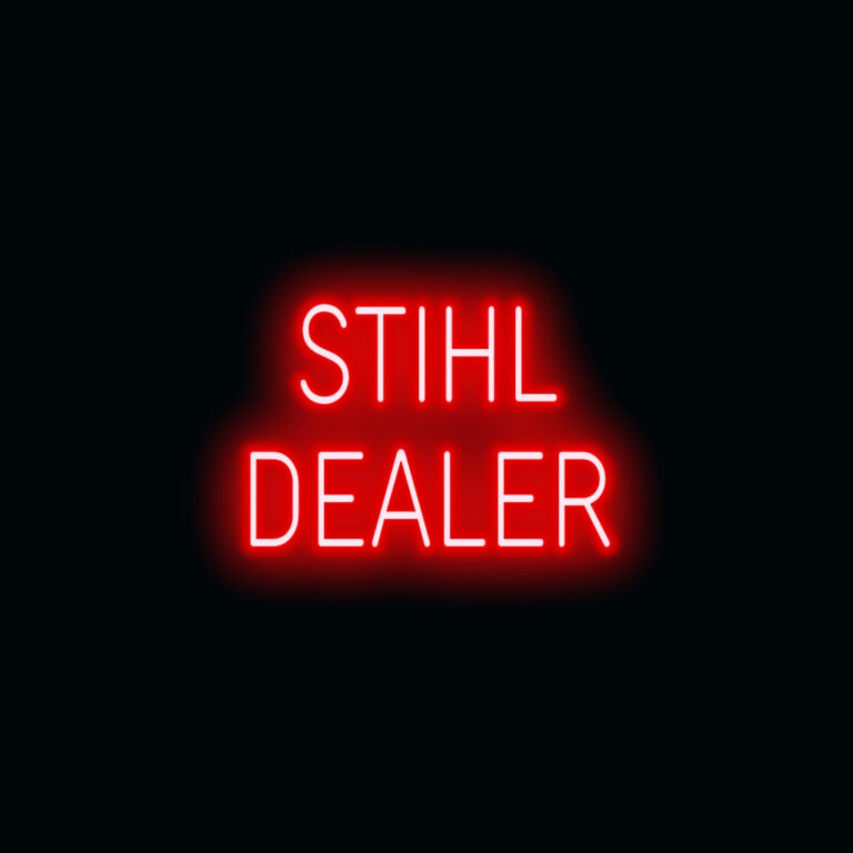 "STIHL DEALER" LED Sign | like Neon | Centurion Store Supplies