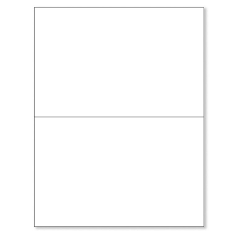 Half Sheet Labels - 8-1/2" x 5-1/2" | Centurion Store Supplies