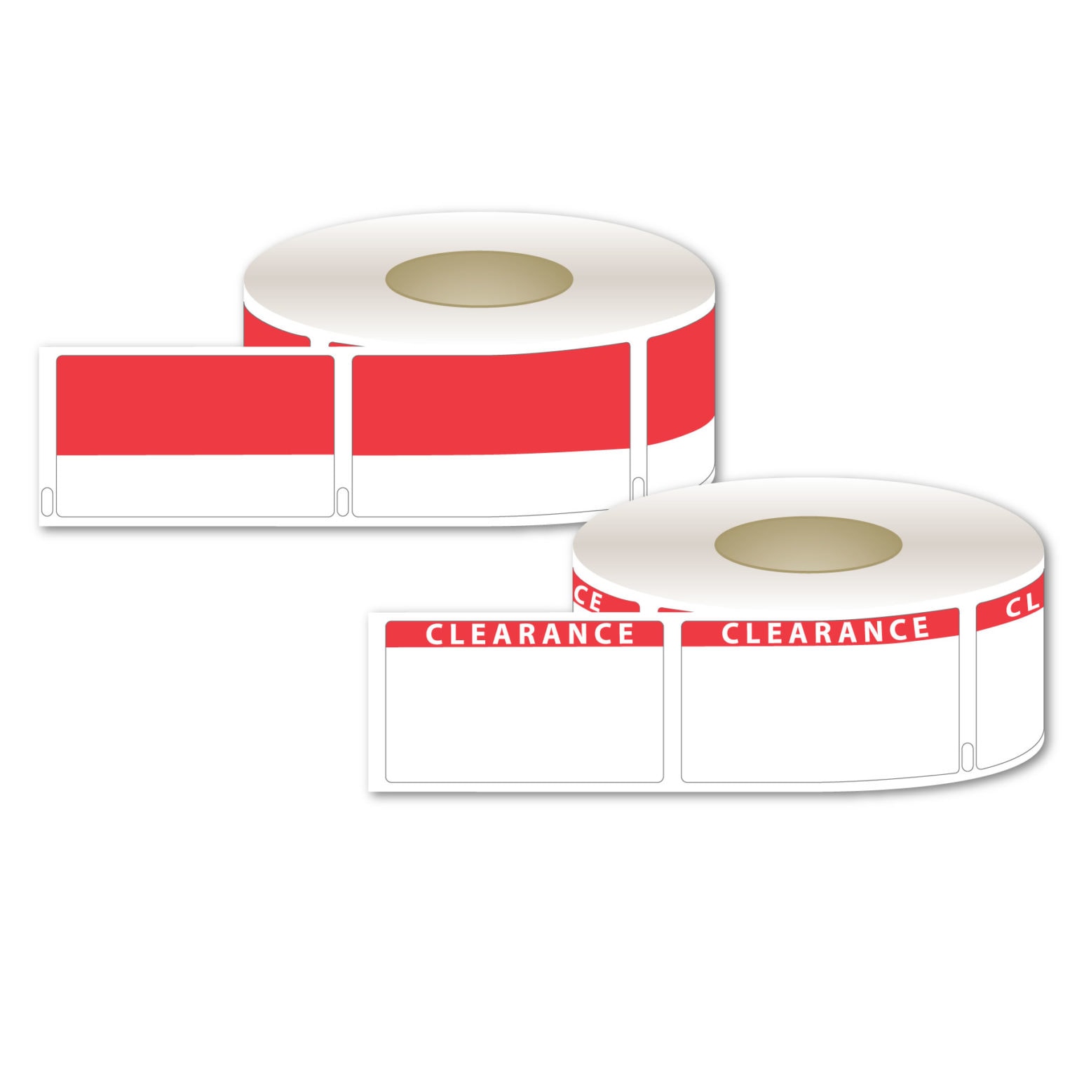 Clearance Style Paper Thermal Printer Bin Labels by Centurion