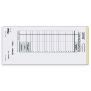 Deposit Ticket Books 2 Part | Centurion Store Supplies
